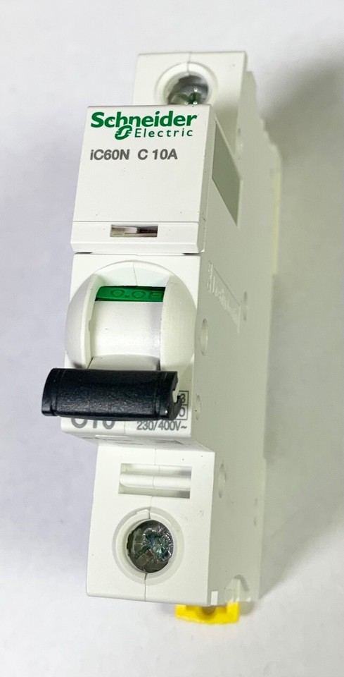 SCHNEIDER ELECTRIC A9F74110 Single Pole 10 AMP Acti9 Icon Circuit ...