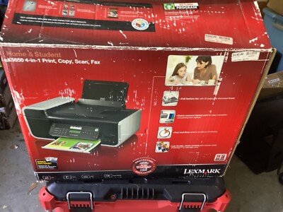 LEXMARK X5650 All-In-One Inkjet Printer TESTED and works -Scan, print ...