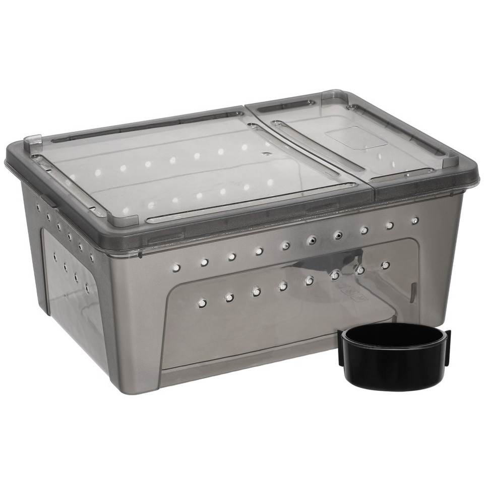 Tortoise Hibernation Box Reptile Feeding Kennel Breeding Case Spider ...