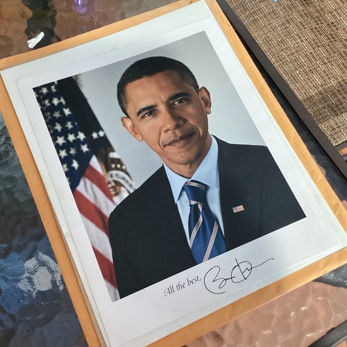 Barack Obama 8 X 10 Signed Photo Portrait | eBay