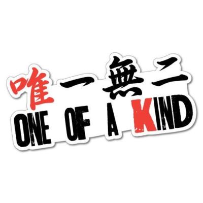 One Of A Kind Japanese Writing Sticker | eBay