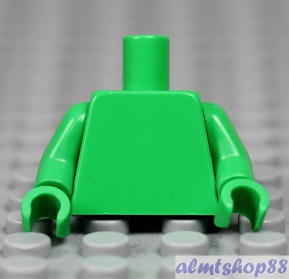 LEGO - Minifigure Torso Plain - PICK YOUR COLOR - Solid Monochrome ...