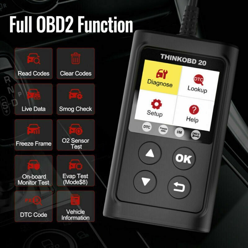 Ram 1500 OBD2 OBDII Fault Reader Reset Scanner Vehicle Scan Tool T20 ...