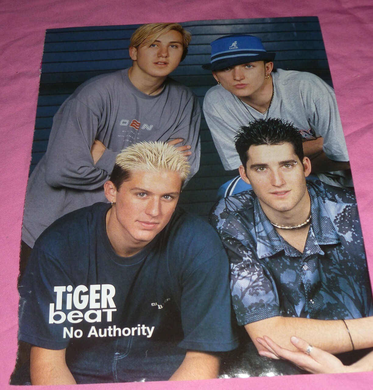 No Authority boy band teen magazine pin up clipping 90s Ricky G Ricky ...