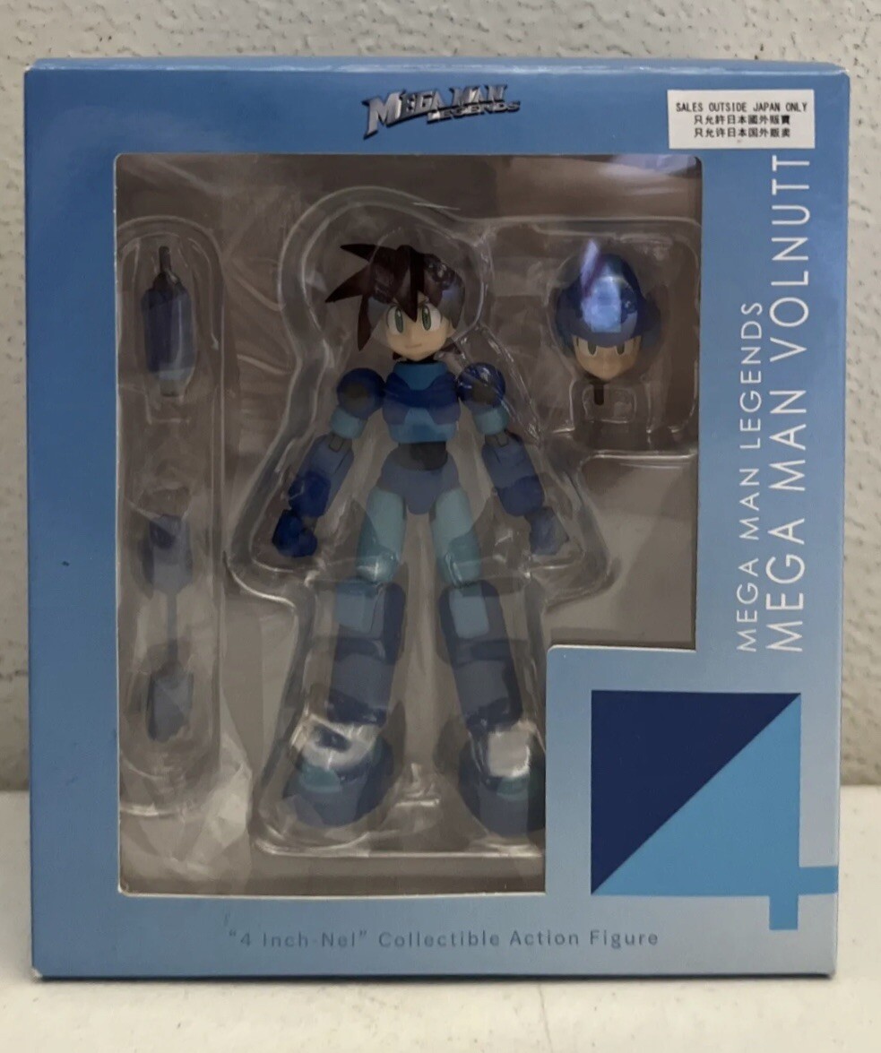 Sentinel Rockman Megaman 4 Inch Nel Mega Man Dash Volnutt Action Figure ...