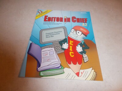 Editor in Chief A2 Gr. 4-5 Grammar Disasters and Punctuation Faux Pas ...