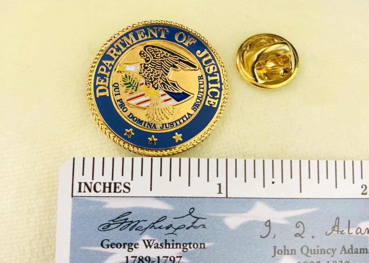 Department Of Justice Badge