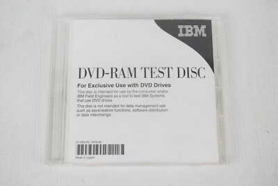 IBM 18P8166 DVD-RAM Test Disc | eBay