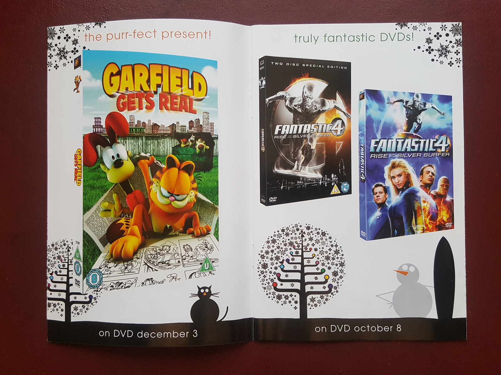 20th Century Fox - DVD Christmas Gifts Booklet #W719 | eBay UK