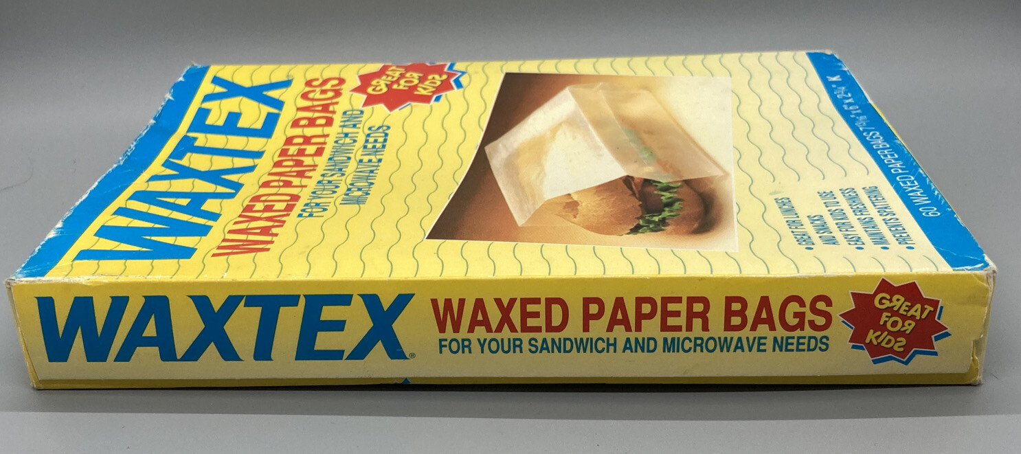 Waxtex+Waxed+Paper+Bags+for+Microwave+Sandwich+Pizza+Snacks+%26+More+60 ...