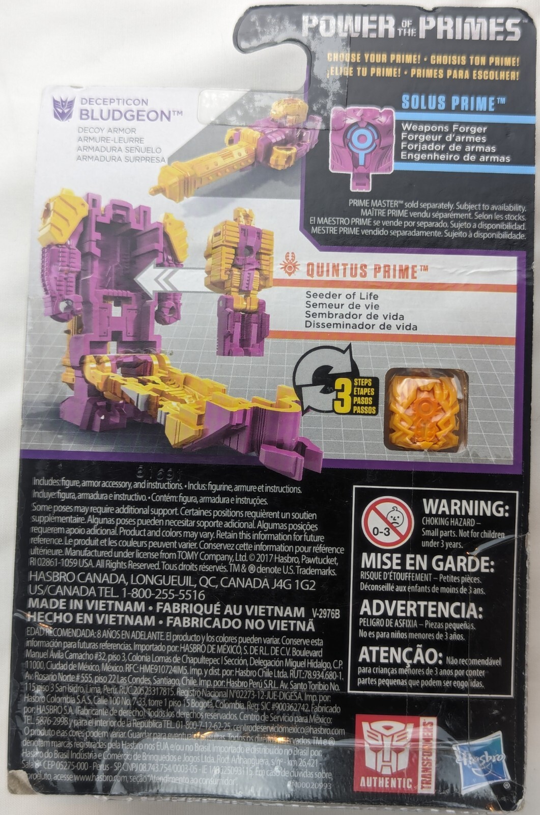 Quintus Prime Transformers Power of the Primes Bludgeon Decoy Prime ...