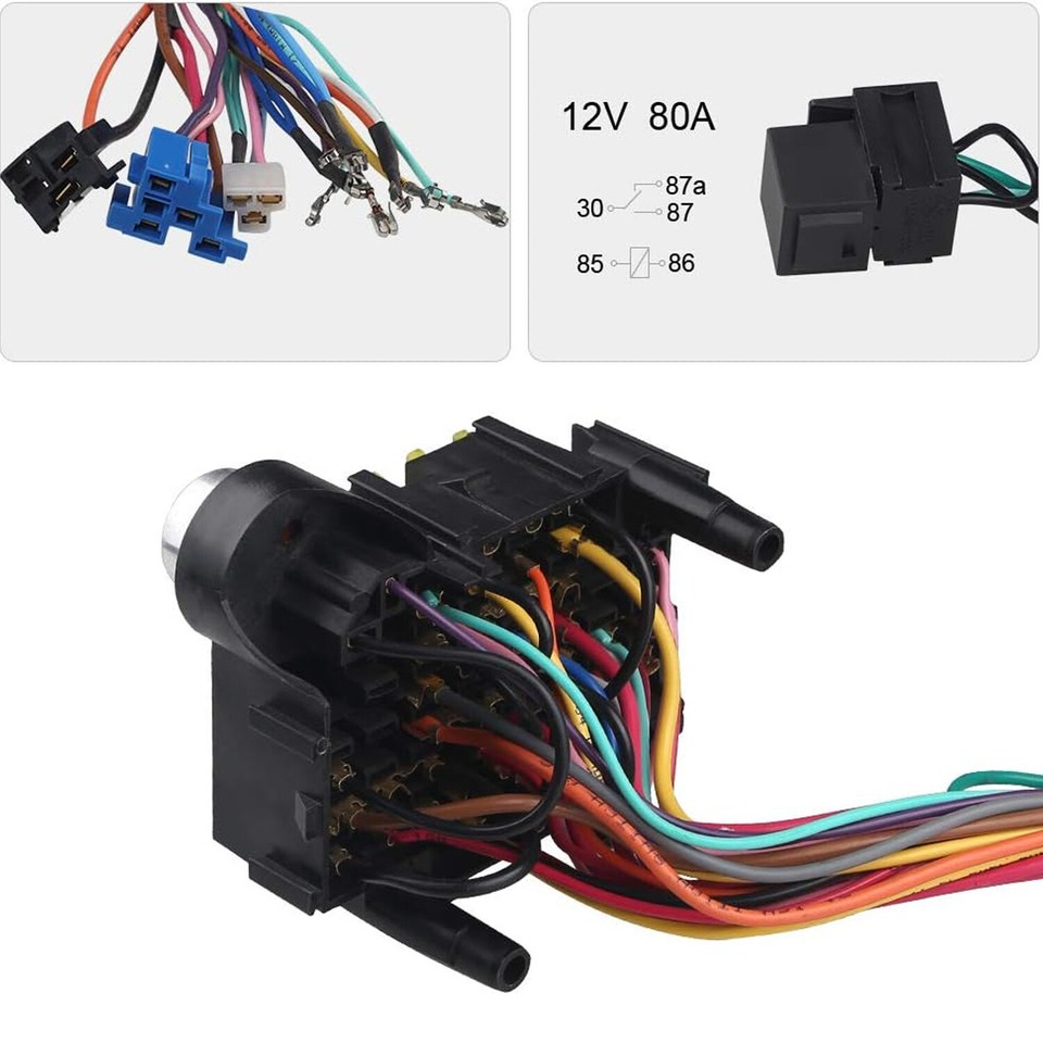 For GM Chevy Ford Chrysler Wire Harness Universal Wiring Kit 21 Circuit ...