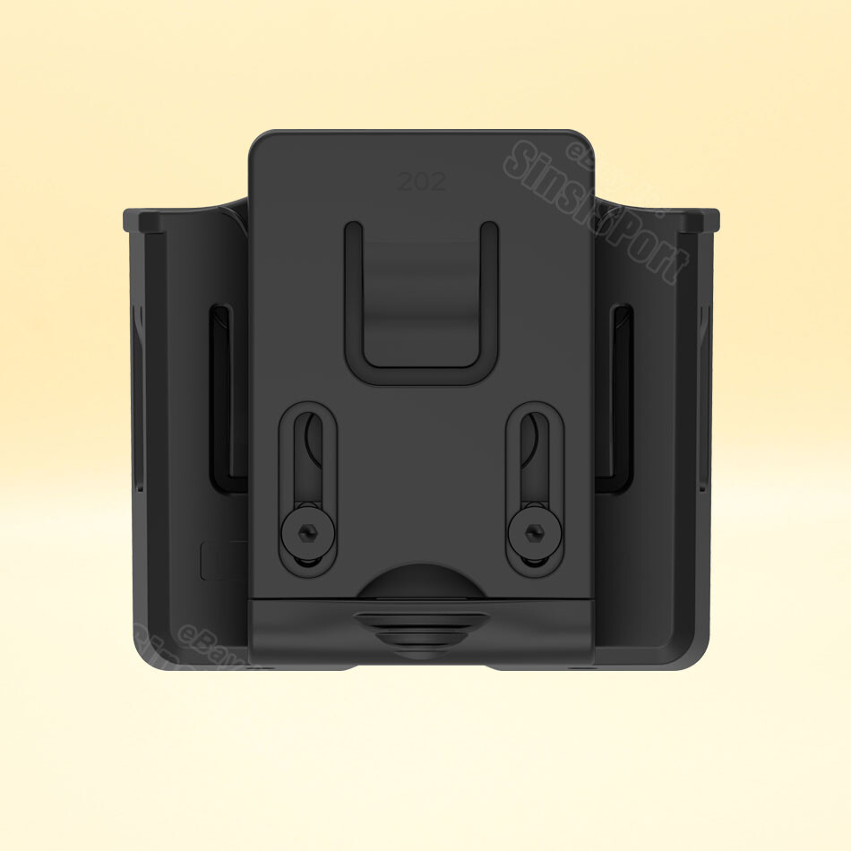 G19 Double Magazine Pouch Holster Fit Glock 17 19 22 23 26 Beretta APX ...