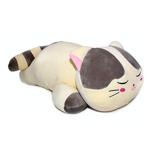 Very Soft Cat Big Hugging Pillow Plush Kitten Kitty Stuffed Animals ...