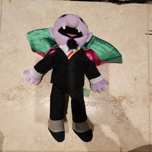 Gund Sesame Street The Count Von Count 14 Inch Plush Doll Dracula ...