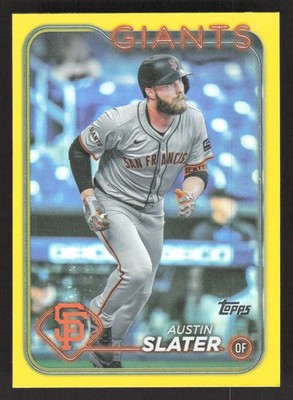 2024 Topps Update #US261 Austin Slater Gold Rainbow Foil | eBay