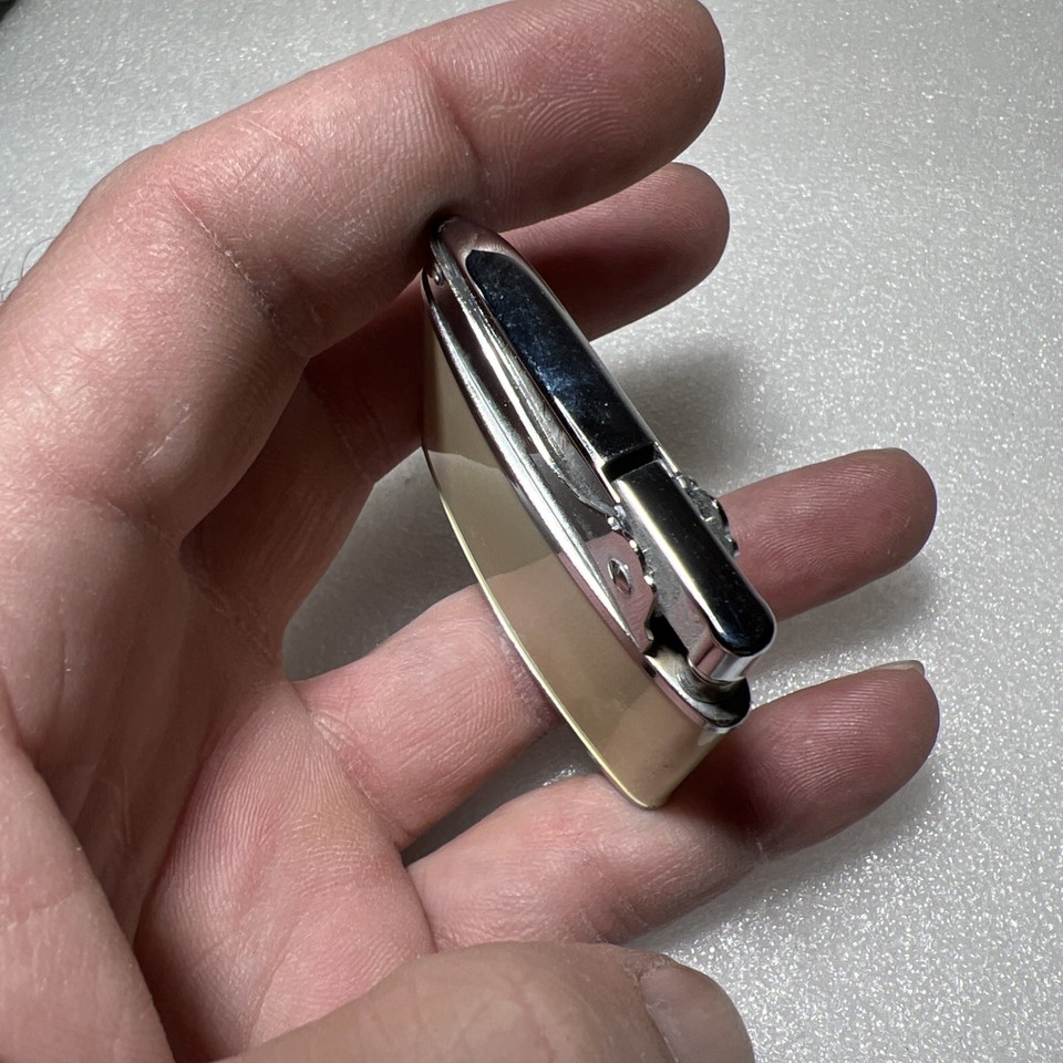 VINTAGE BROTHER-LITE FLAT CIGARETTE LIGHTER - NYK LINE ADVERTISING | eBay