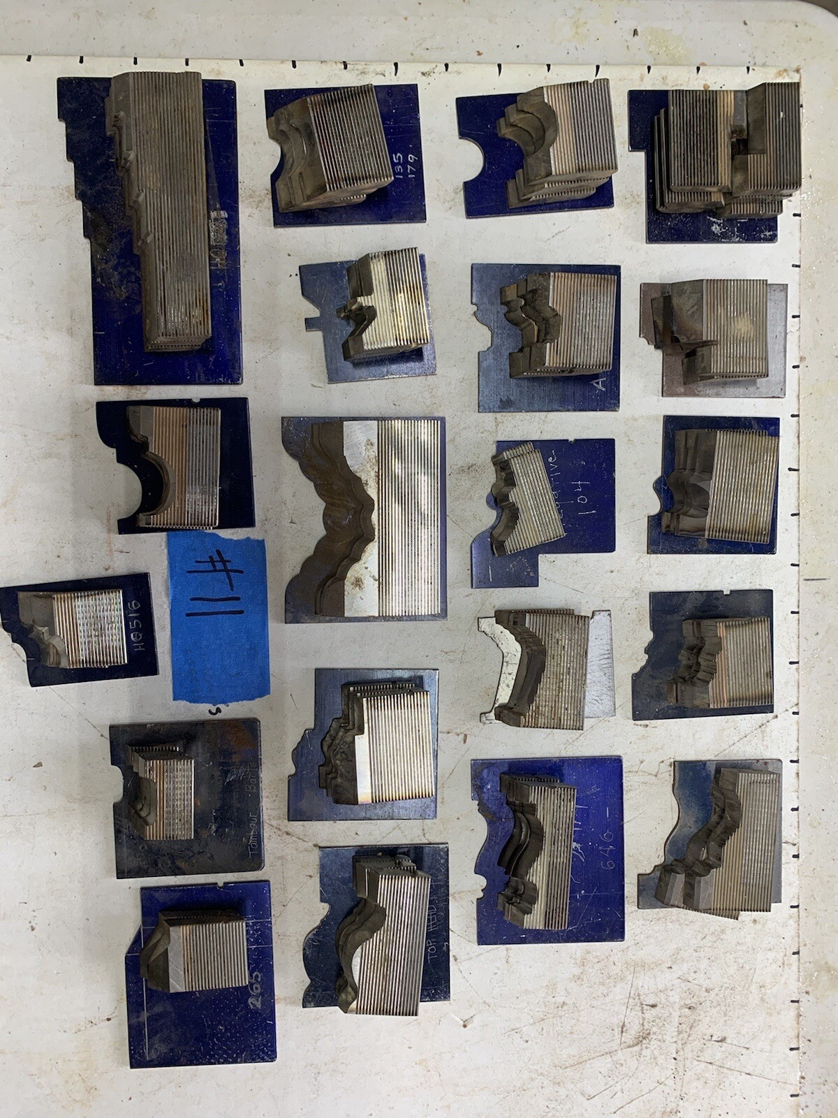 Molding Knifes Cutters Shaper Molder Lot of 20 | eBay