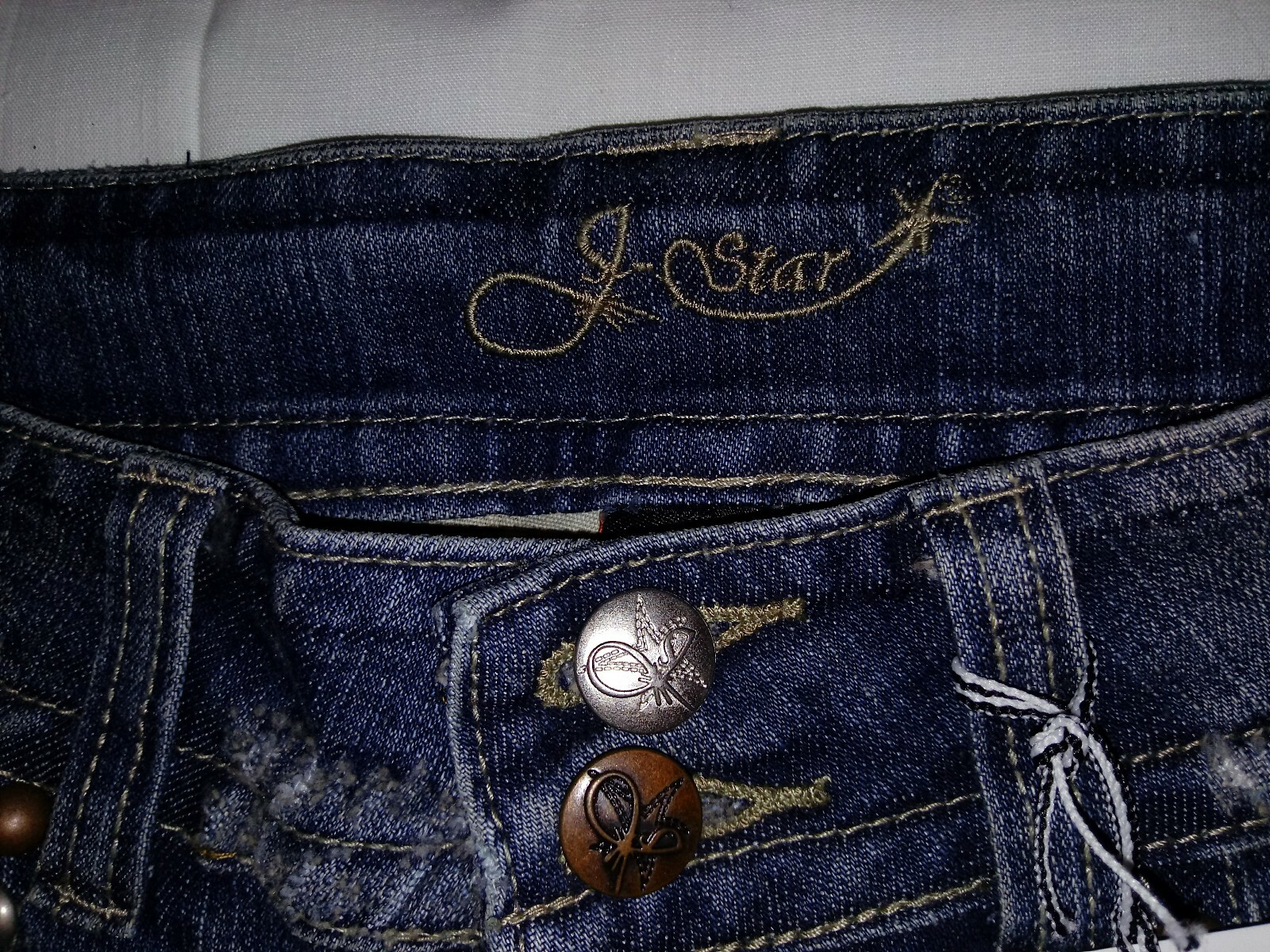 J Star Jeans Size 1-2 Juniors Womens Blue style# JS2004 NWT Camo studded | eBay