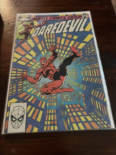 Daredevil #186 (1982) Marvel Man Without Fear Frank Miller Cover Mid ...