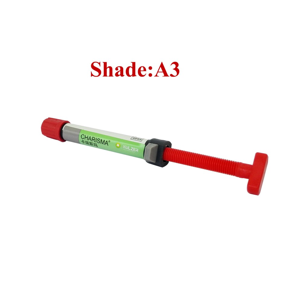 Dental Charisma Composite Syringe Light Cure Tooth Filling Resin A1 A2 ...