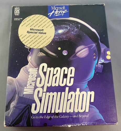 Microsoft Space Simulator (PC, 1994) 93007018161 | eBay