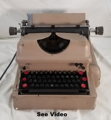 Vintage & Rare IBM General Electric Electromatic Typewriter 1940's Very ...