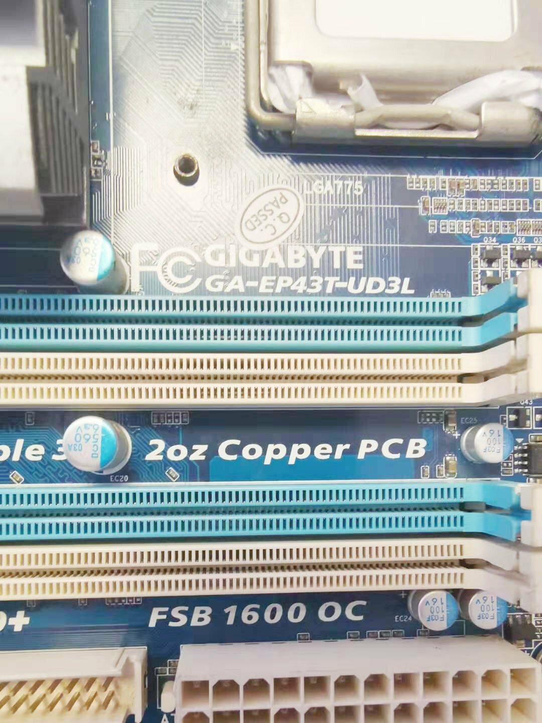 For Gigabyte GA-EP43T-UD3L Original Used DDR3 Motherboard EP43T-UD3L ...