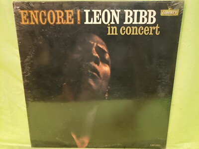 Leon Bibb – Encore! Leon Bibb In Concert - NEW/SEALED ORIGINAL VINYL ...