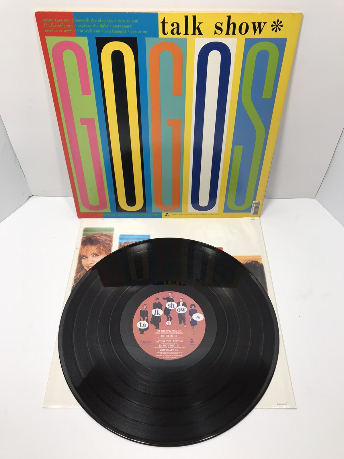 Go Go’s Talk Show LP Vinyl Record 1984 Play Tested VG+ FREE SHIPPING | eBay