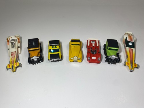 Lot of Vintage Aurora AFX Slot Cars – Ferrari, Datsun, Panel Truck ...