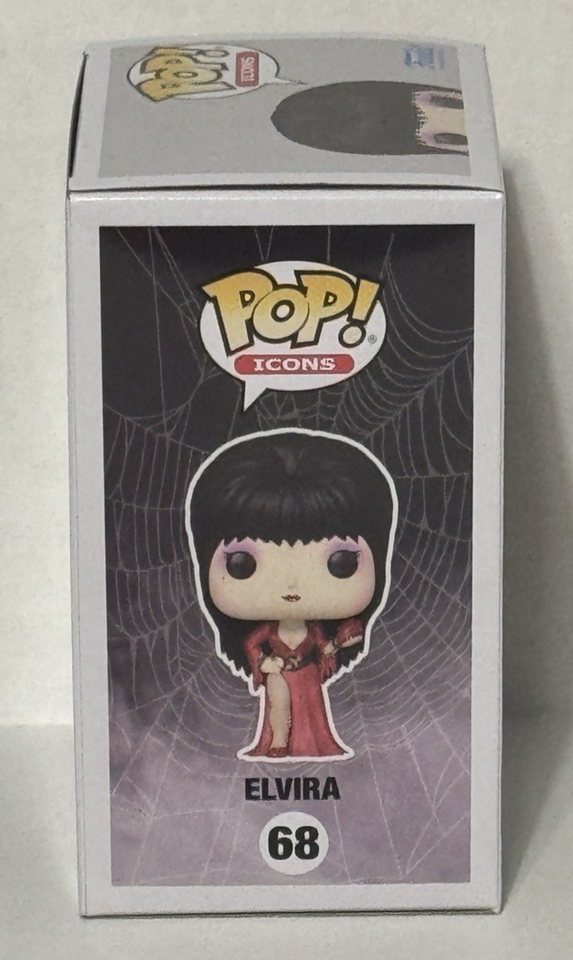Funko Pop! Icons Elvira 40 Years Diamond Collection #68 Vinyl Figure ...
