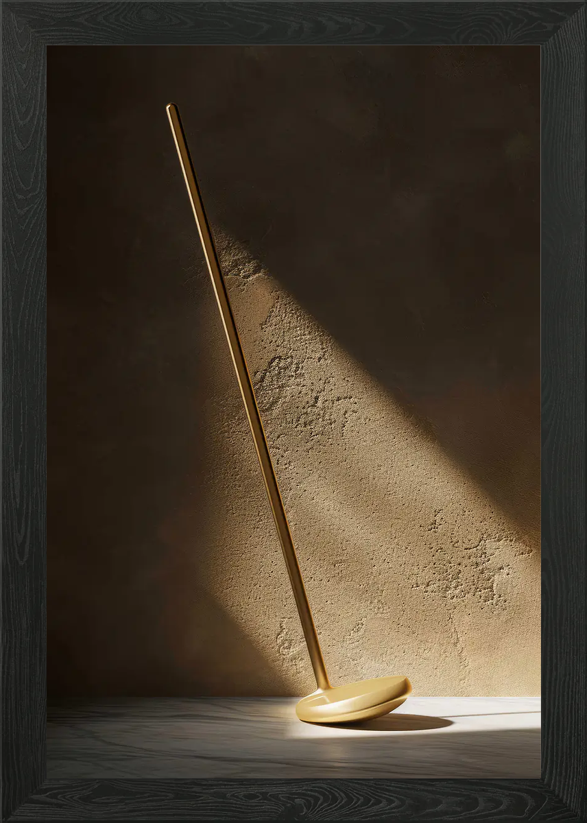 3D Dark Gold Framed Wall Art Poster Canvas Print Picture | eBay UK