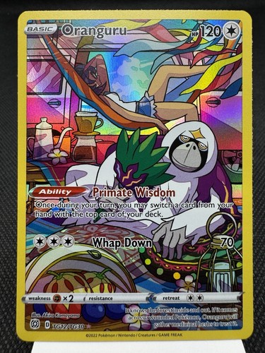 Oranguru TG12/TG30 - Holo Rare - Brilliant Stars Pokemon Card NM | eBay