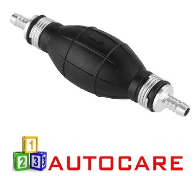 10mm Hand Primer Fuel Pump For inline Priming Pump - Petrol Diesel ...