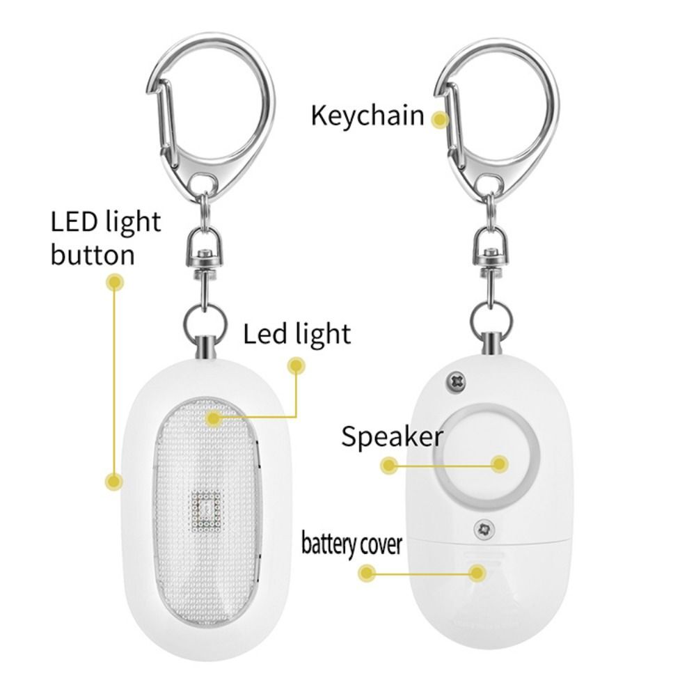 Mini Security Protect Alert Light Alarm Self-defense Alarm Outdoor ...