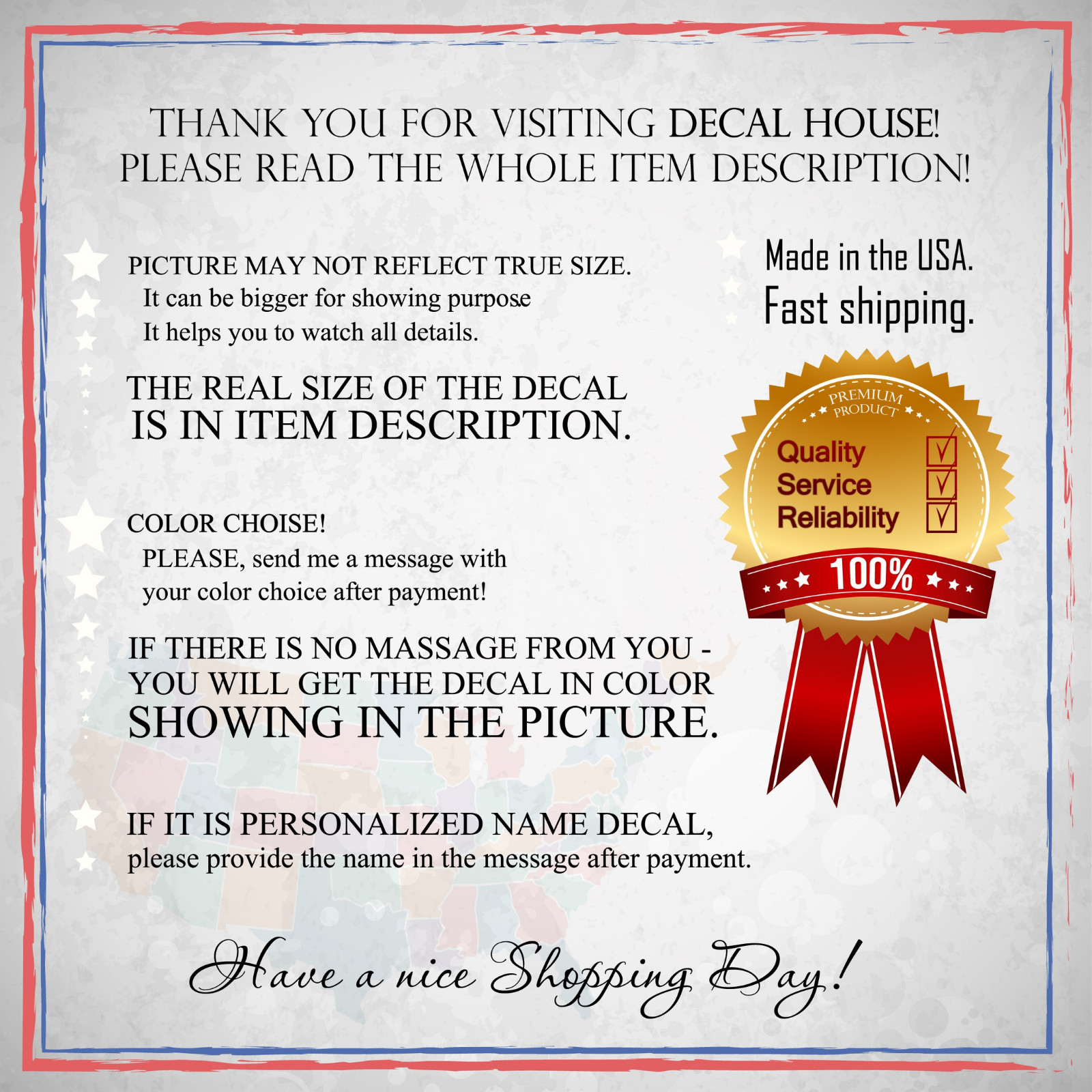 Wall Decals Monogram Decal Initial Letter Vinyl Sticker Home Bedroom ...