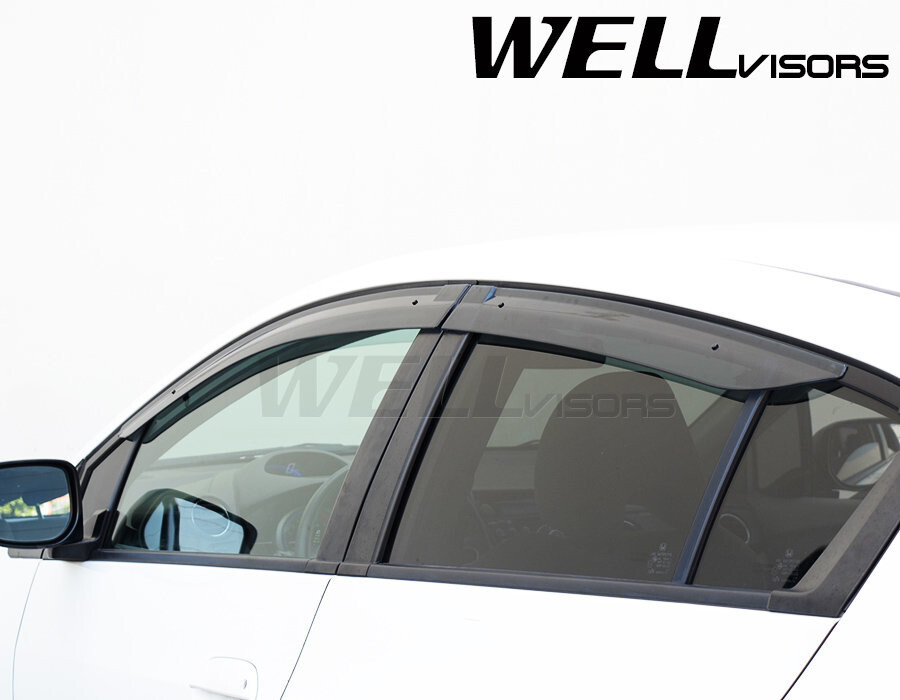 WELLvisors For Honda Insight 10-14 Side Clip on Window Visors Clip-on ...