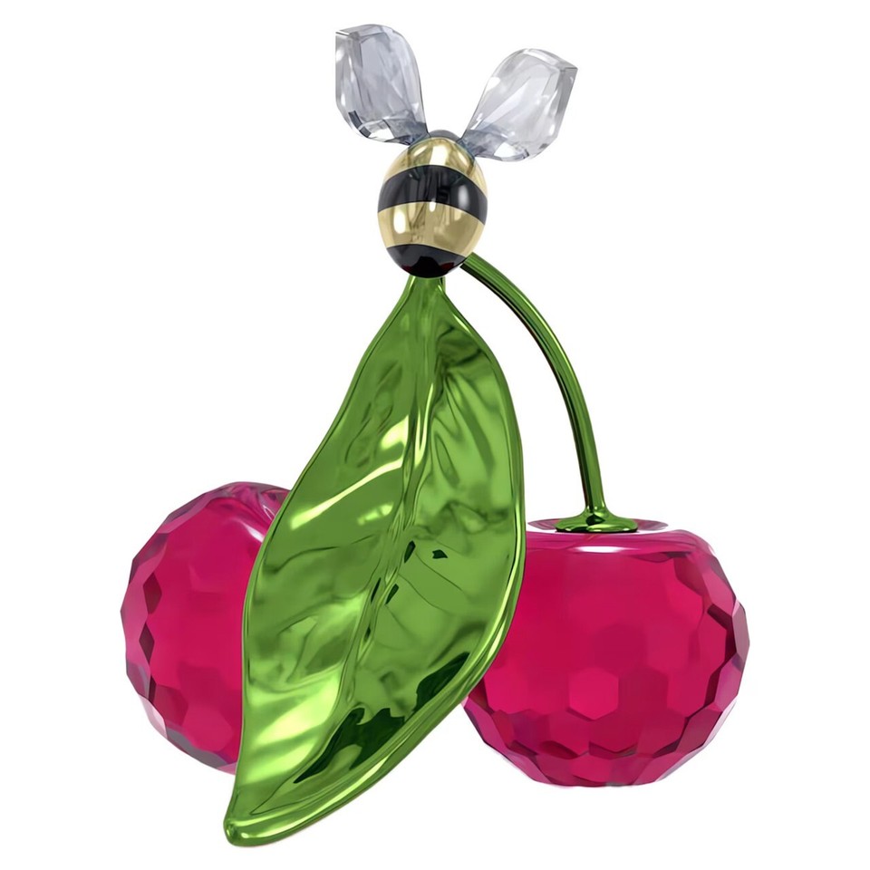 Swarovski Crystal Idyllia Bee and Cherry Figurine - 5667550 | eBay