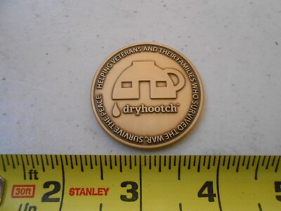 RARE DRYHOOTCH HELPING VETRAN MILITARY CHALLENGE COIN DRY HOOTCH | eBay