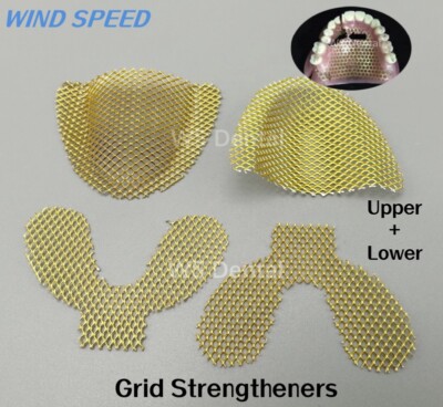 Palatal Reinforcement Mesh Dental Acrylic Partial Denture Metal Mesh ...