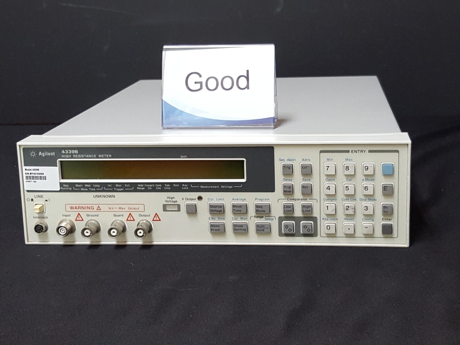 Agilent 4339B: High Resistance Meter (3008) | eBay