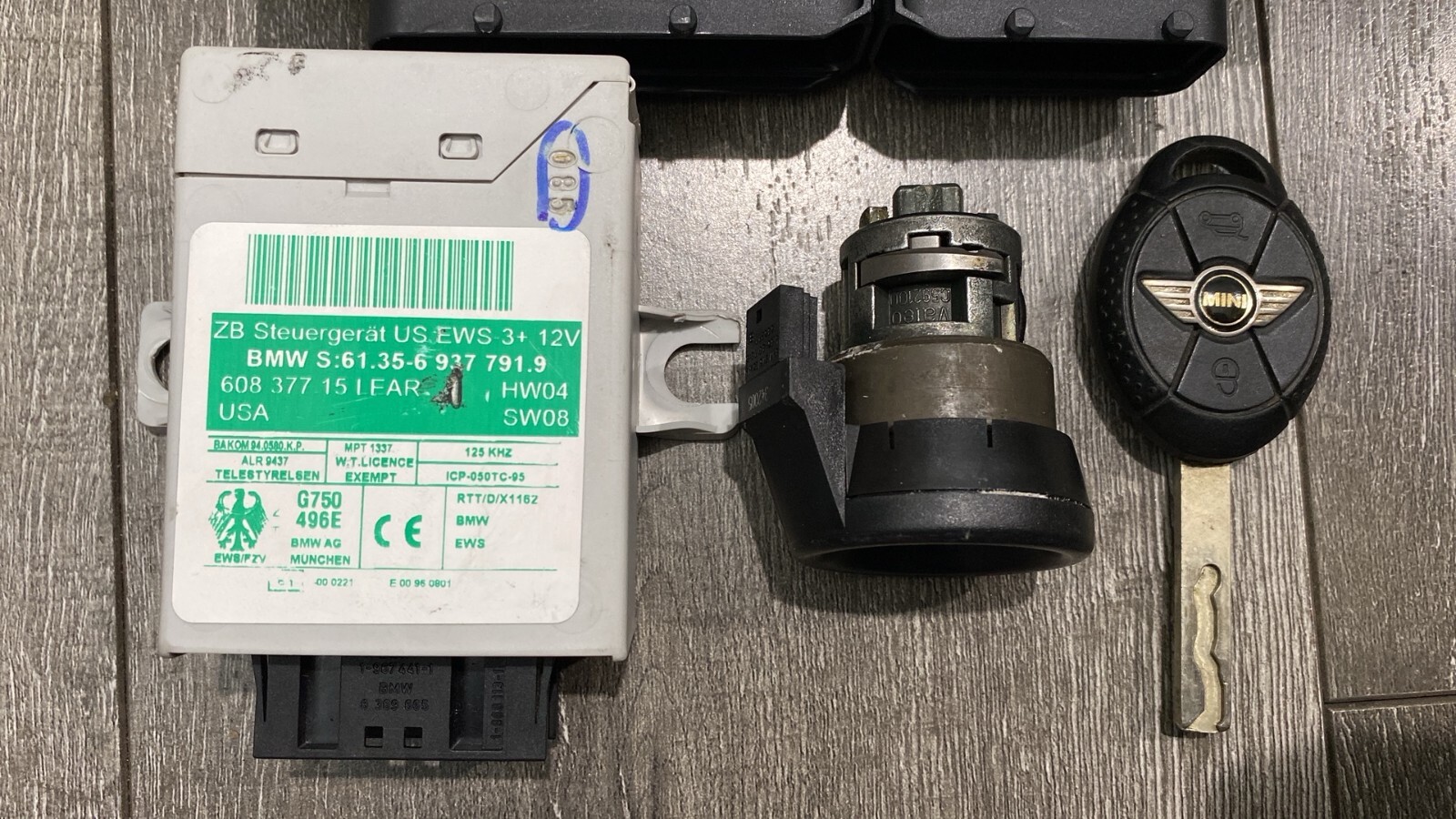Mini Cooper 2005 R52 S EWS Module ECU & Key Set Combo #201 | eBay