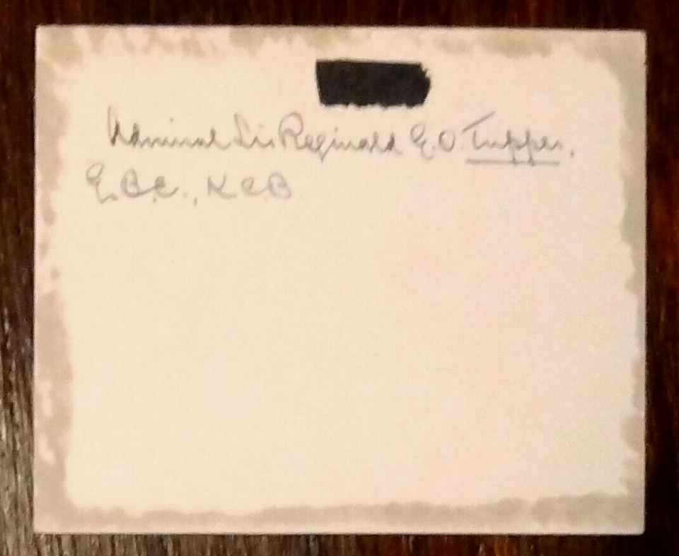 Admiral Sir Reginald Godfrey Otway Tupper (1859-1945) Signed ...