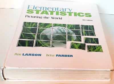 ELEMENTARY STATISTICS (5th edition) Picturing the world | eBay