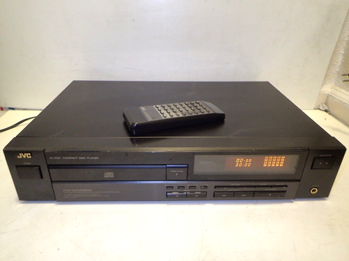 JVC XL-V211BK Single Disc CD Compact Disc Player w/ Remote, Vintage ...