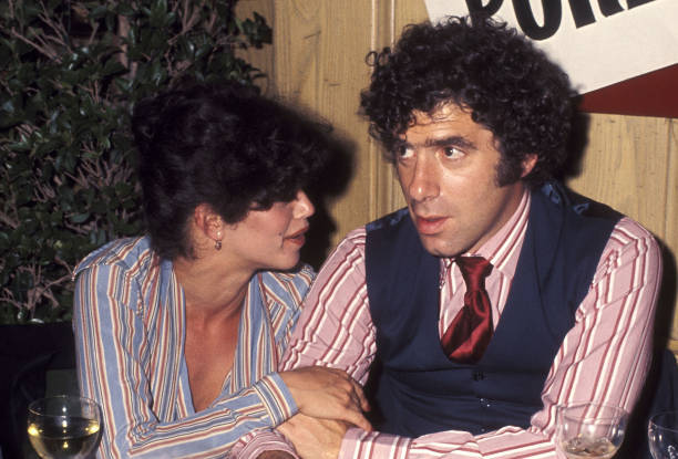 Elliott Gould and wife Jennifer Bogart at the Sting Trophy Poker C- Old ...