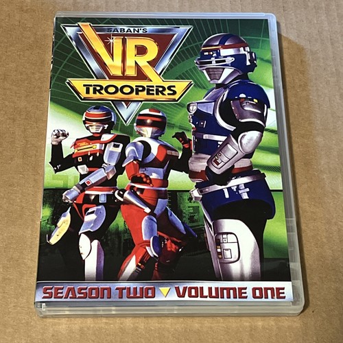VR Troopers: Season Two, Volume One DVD Shout Factory 3-Disc Set RARE ...