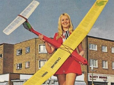 Chobham Hawk Glider 108" Wingspan RC Model Airplane Printed Plans ...