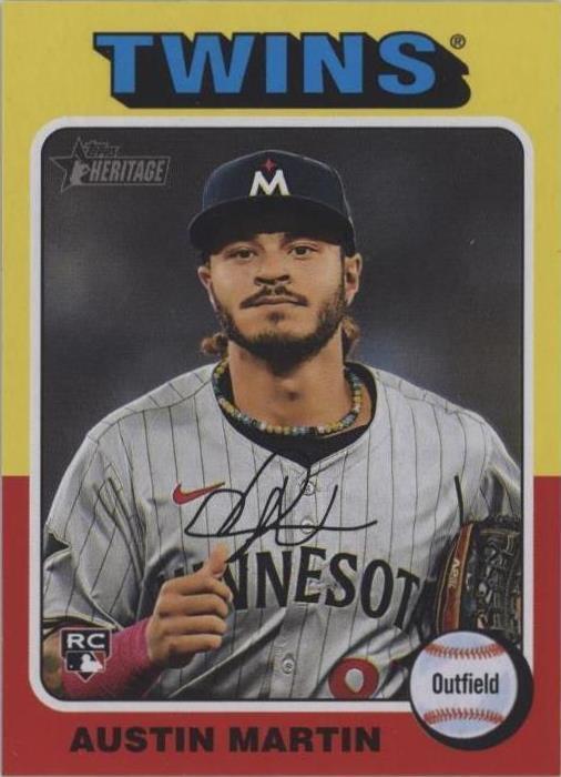 2024 Topps Heritage High Number - Austin Martin #649 (RC) for sale ...